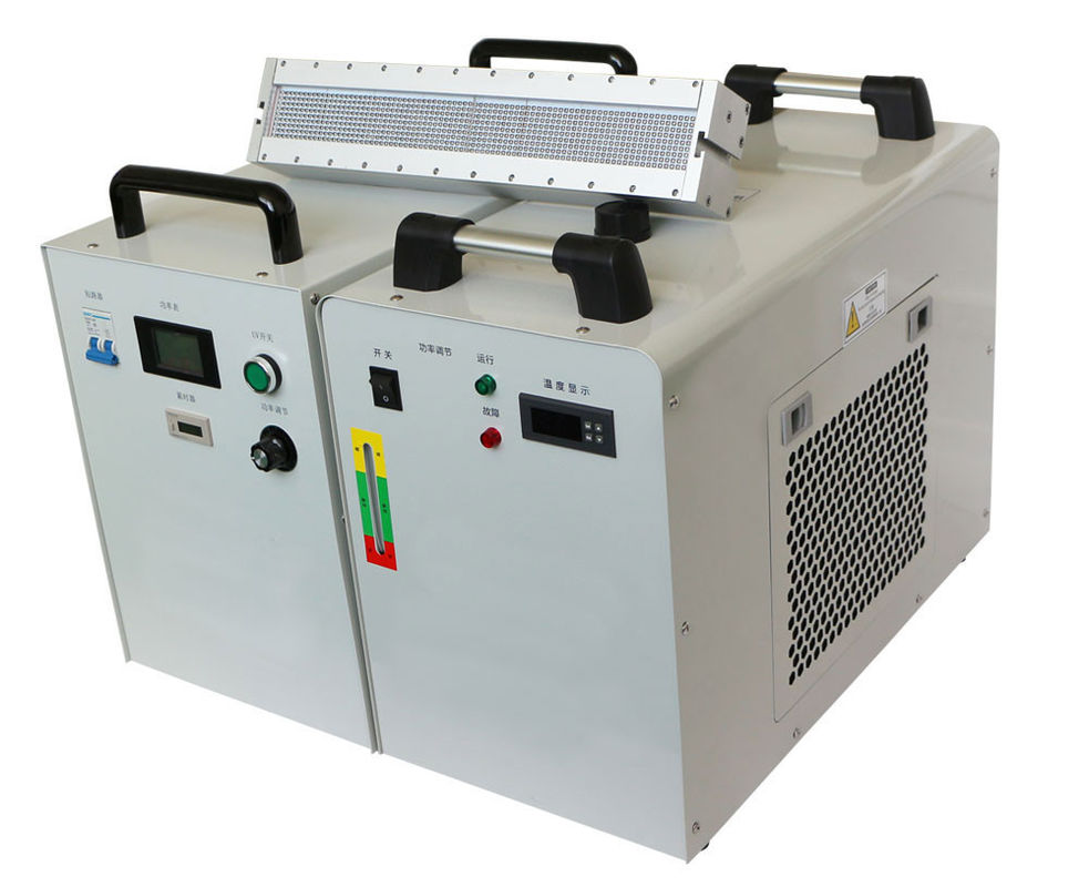 CE 18W/CM2 LED UV Curing System 365nm High Power 5000W Water Cooling ...